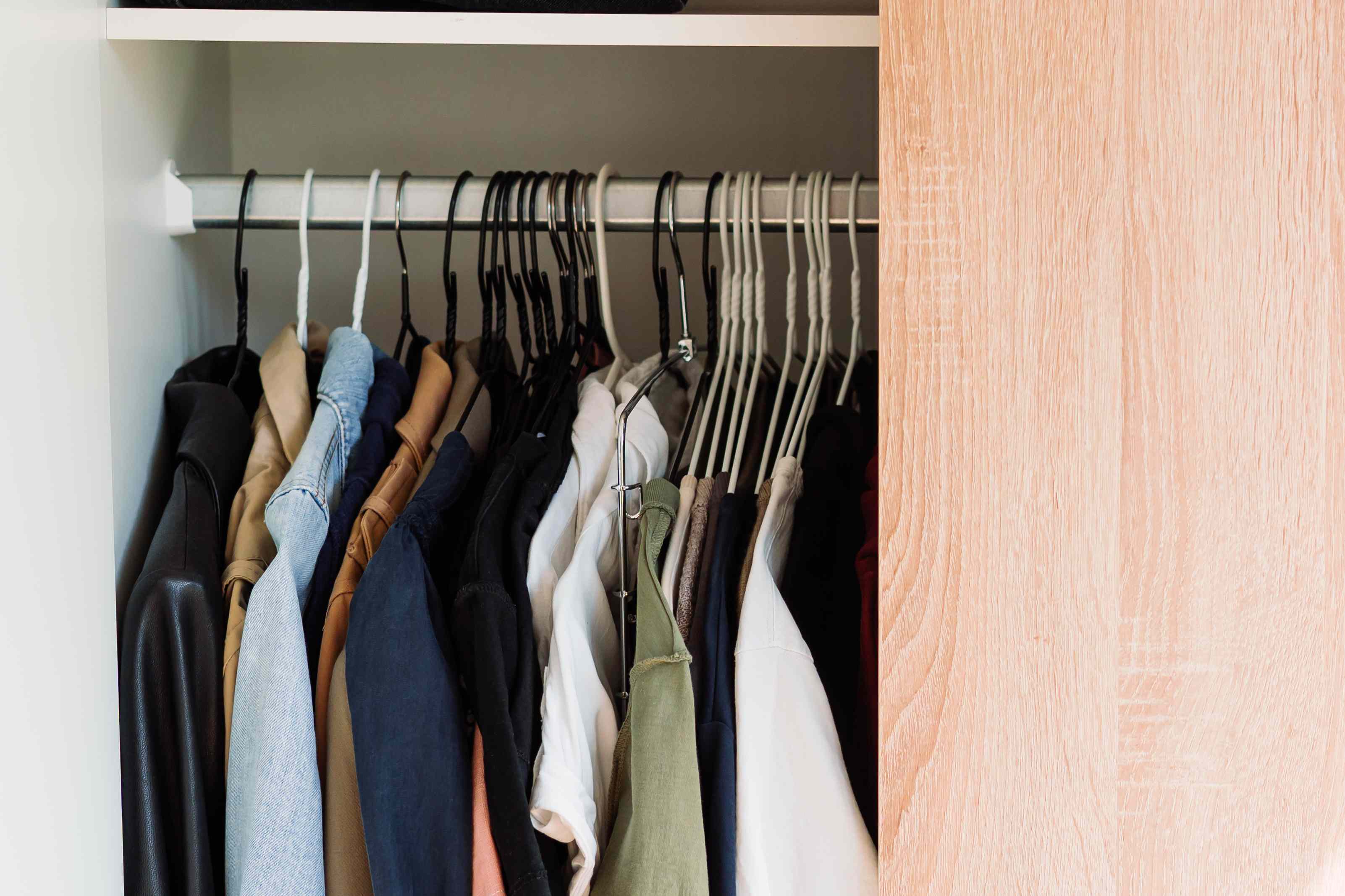 The easiest way to create more closet space—without getting rid of anything