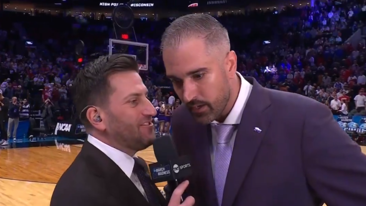 High Point coach's postgame interview is best moment of NCAA tournament ...