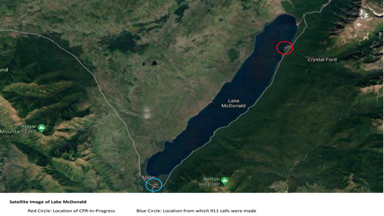 The dive that killed 18-year-old Linnea Mills in Glacier National Park