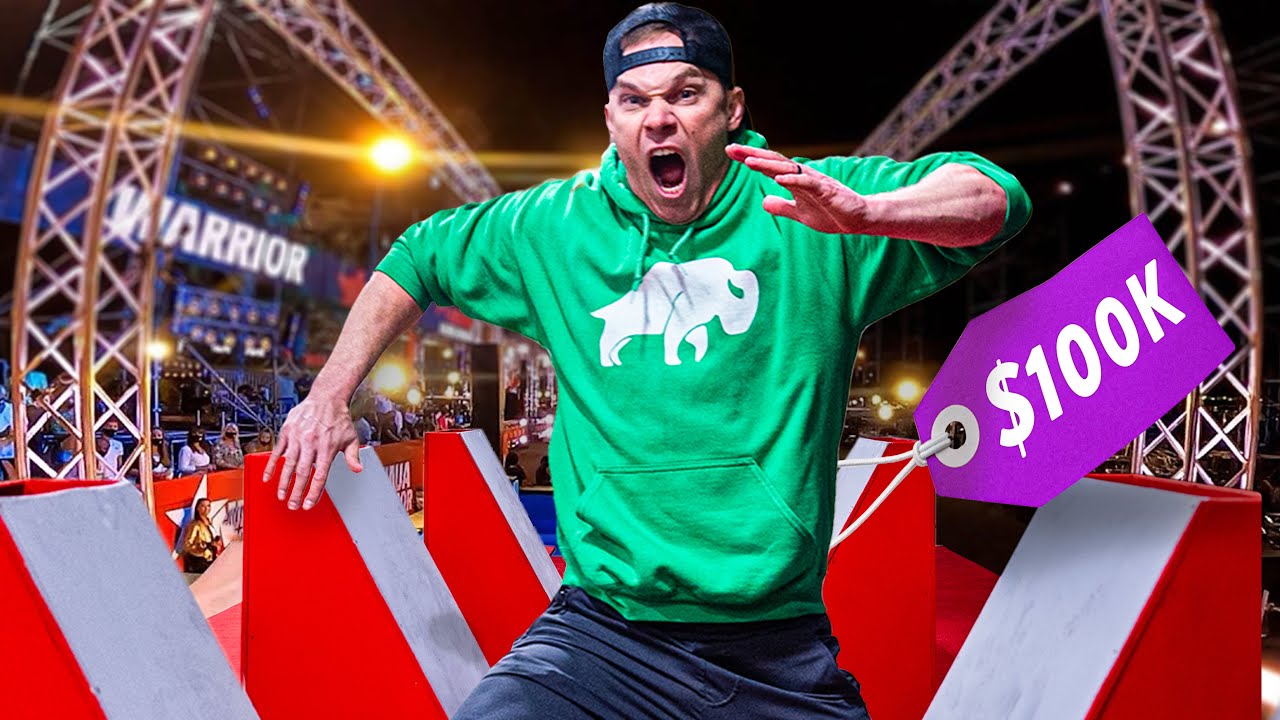 I spent $100,000 on this obstacle course - nobody could beat it