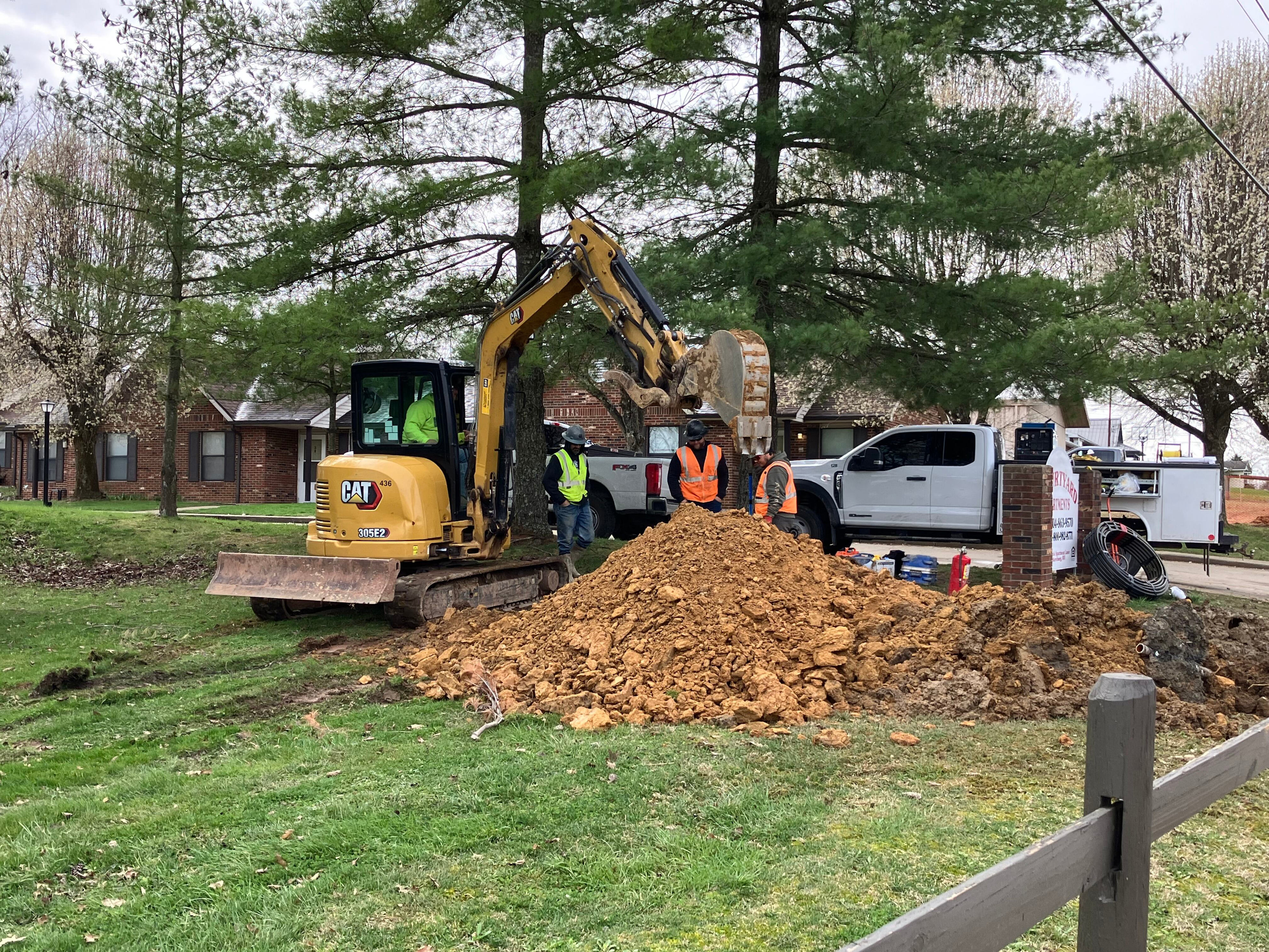 Lubeck water line break leads to boil advisory, early school dismissal