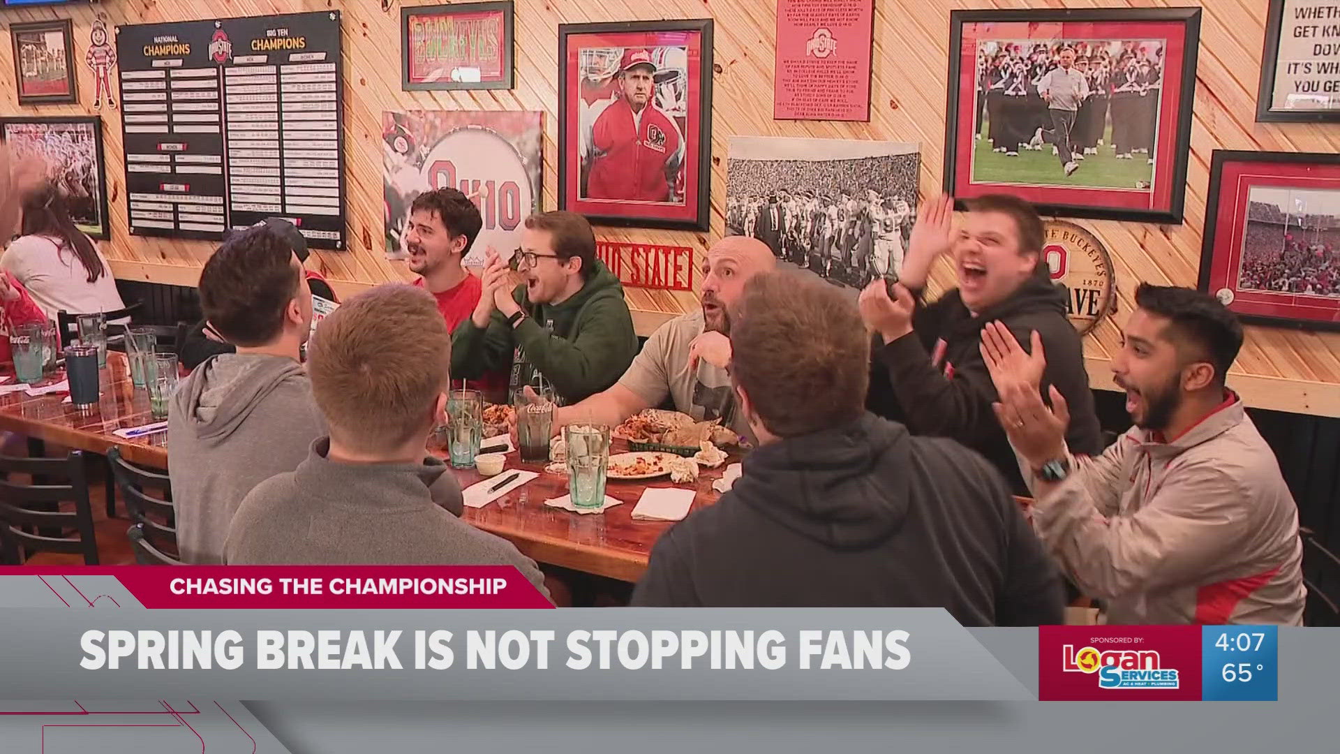 Ohio State fans gather for team's first March Madness appearance in 4 years