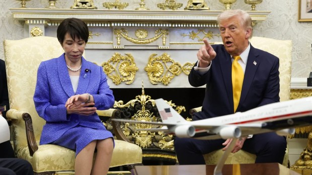 Trump dismisses Japanese reporter's question about surprise Iran ...
