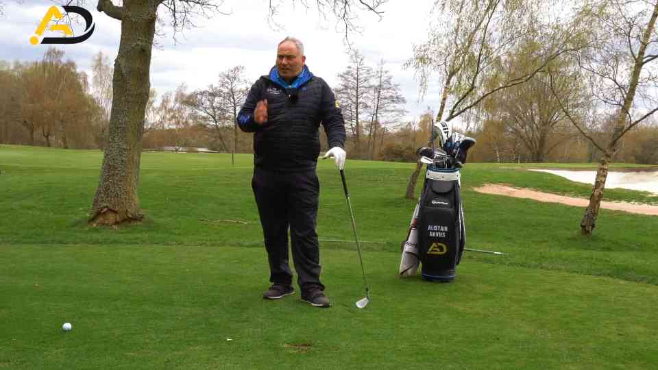 How to stop hitting behind the ball in golf