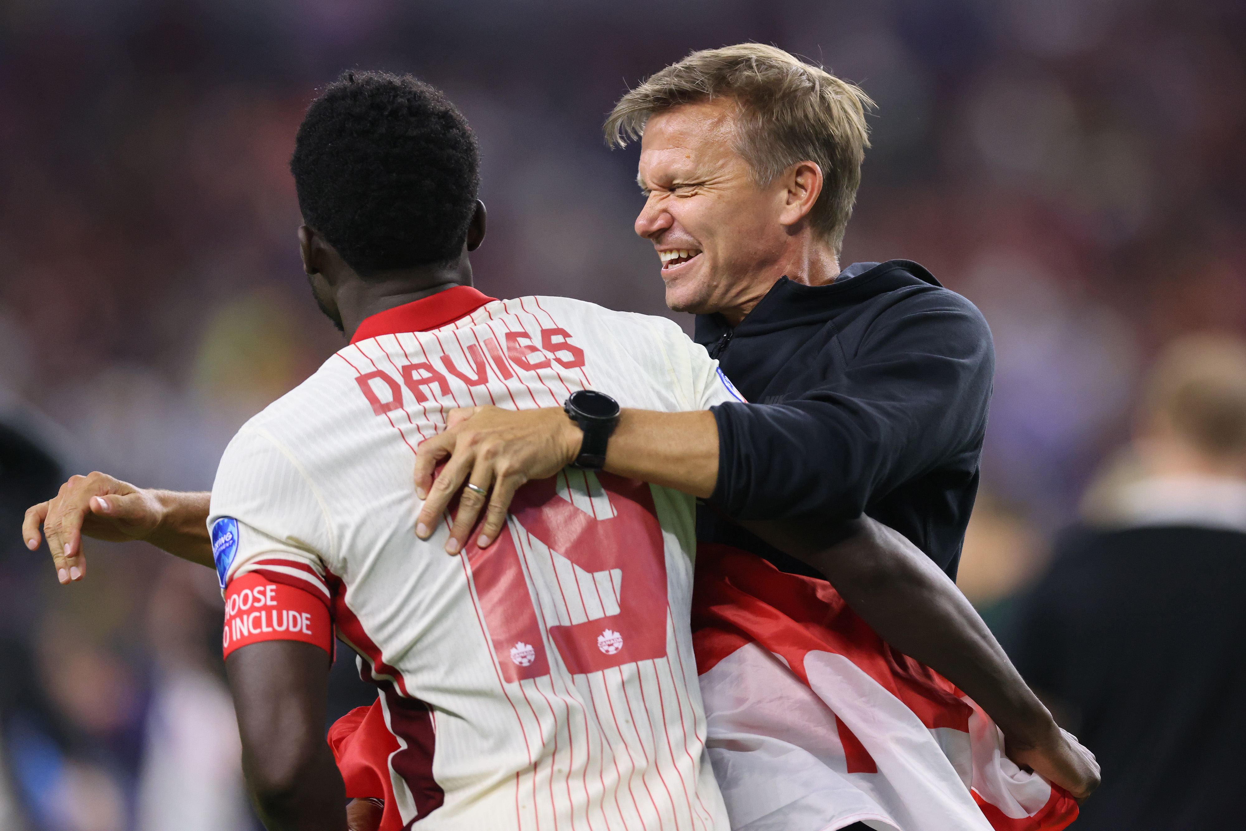 Canada MNT coach Jesse Marsch confirms Alphonso Davies will not be ...