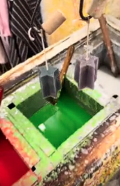 Candle making process, from melted wax to beautiful finished candle!