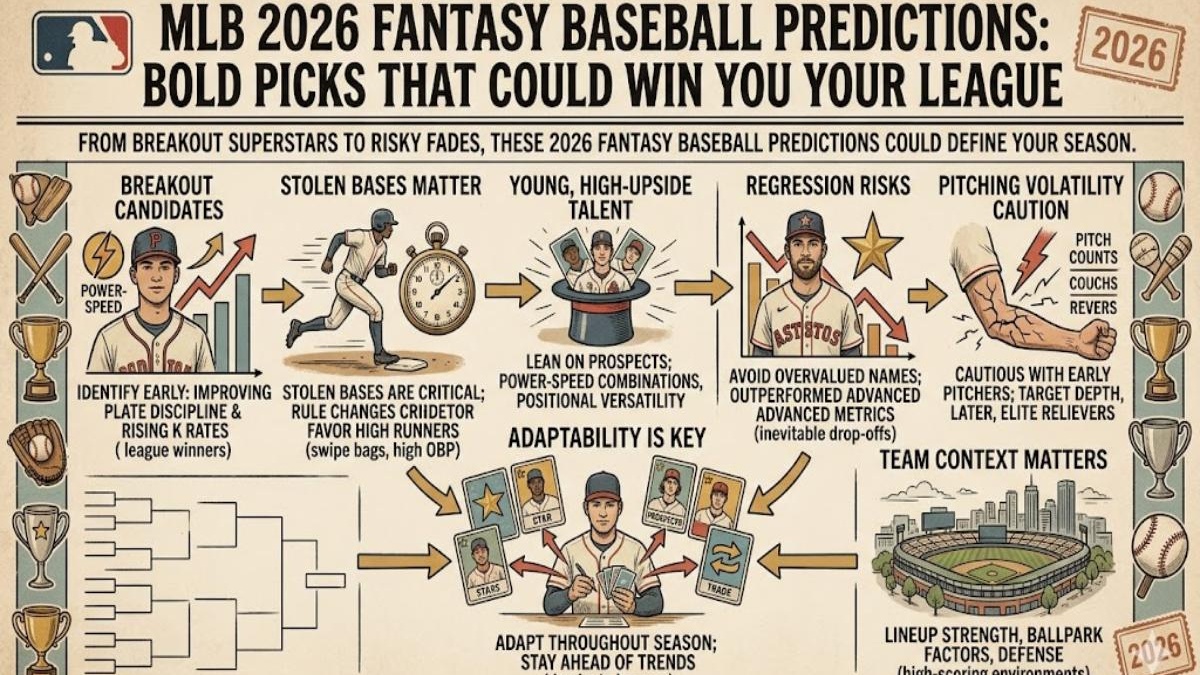 MLB 2026 fantasy baseball predictions: Bold picks that could win you ...