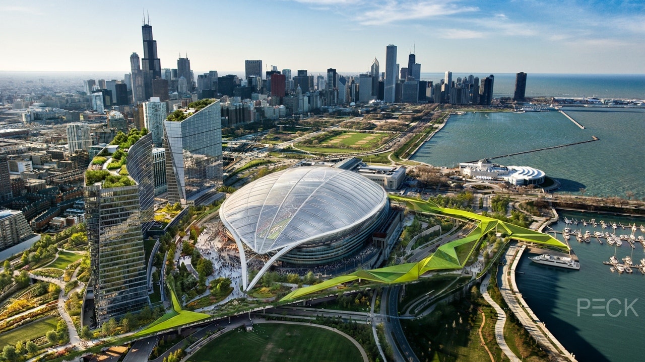 Bears stadium debate: New Soldier Field proposal includes dome ...