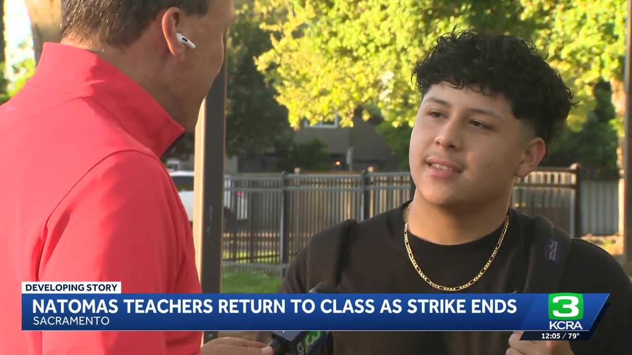 Natomas Unified School District teachers to return to class as historic ...