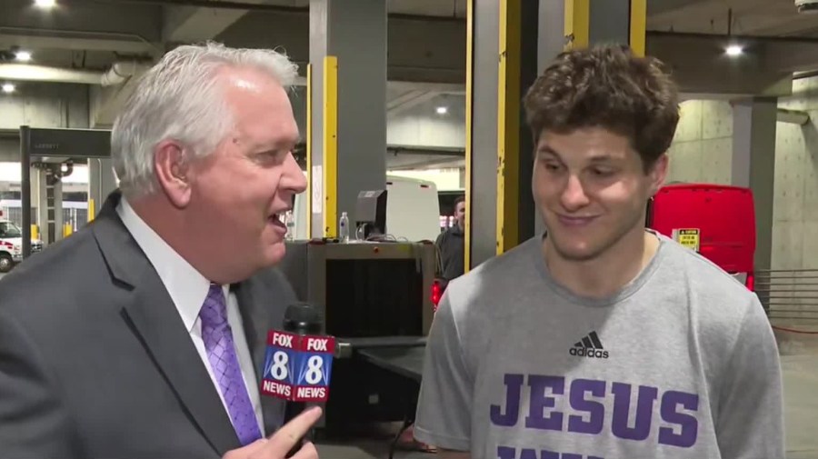 Watch: High Point University basketball player who scored winning point ...