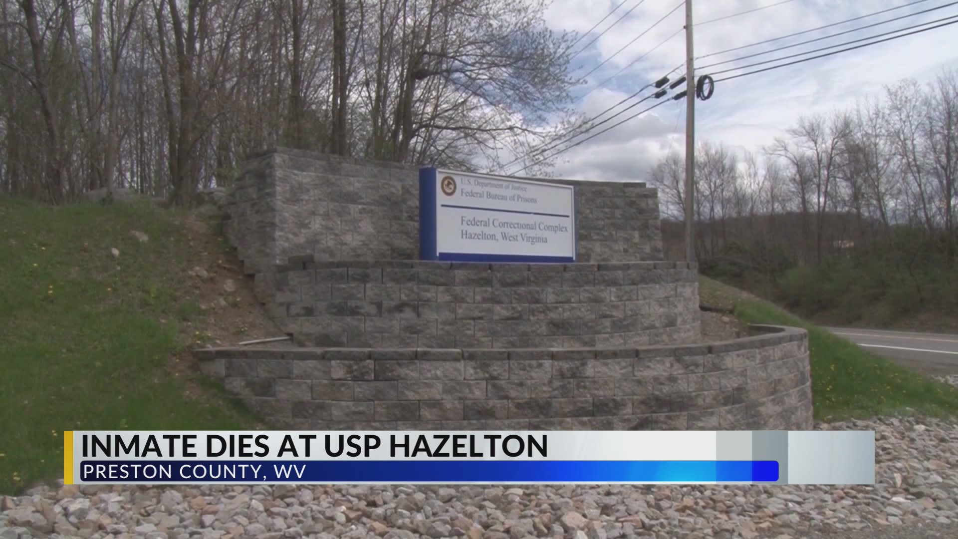 Inmate dies at USP Hazelton