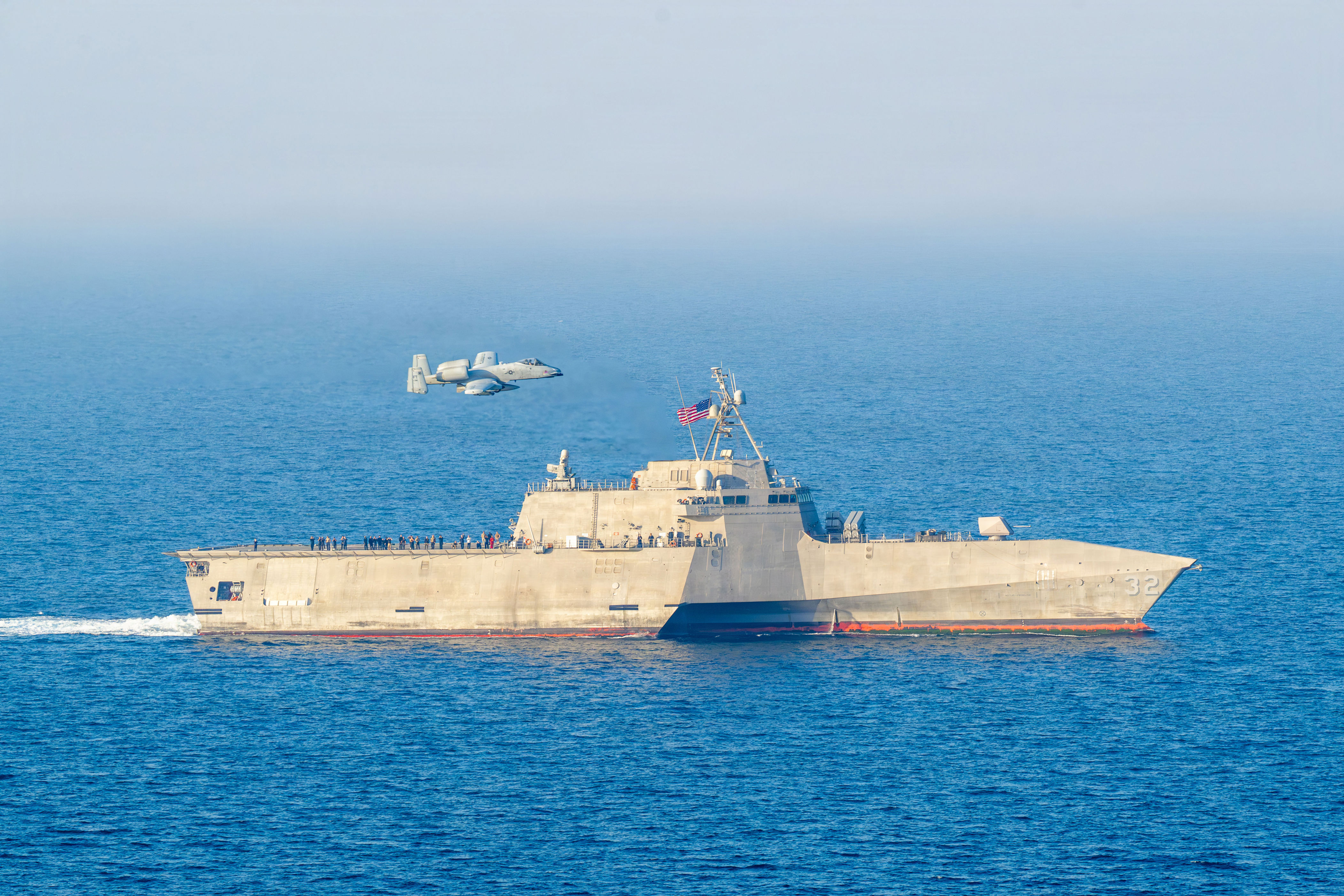 Two US counter-mine ships based in the Middle East are now in Singapore ...