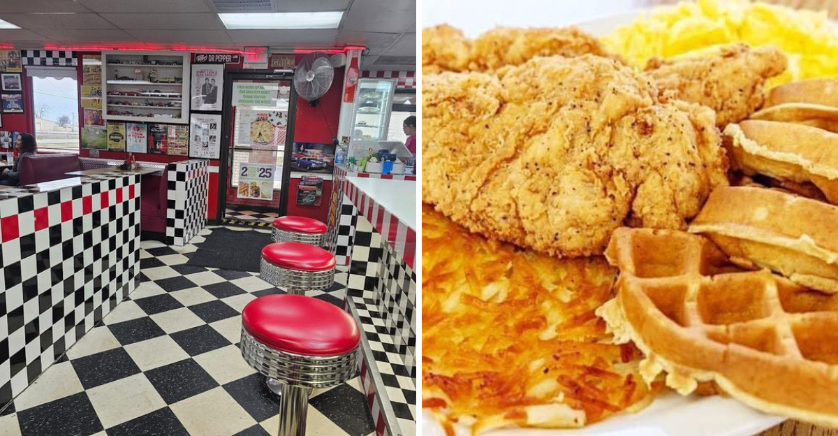 Eat all-day breakfast like it’s 1950 at this retro Oklahoma diner