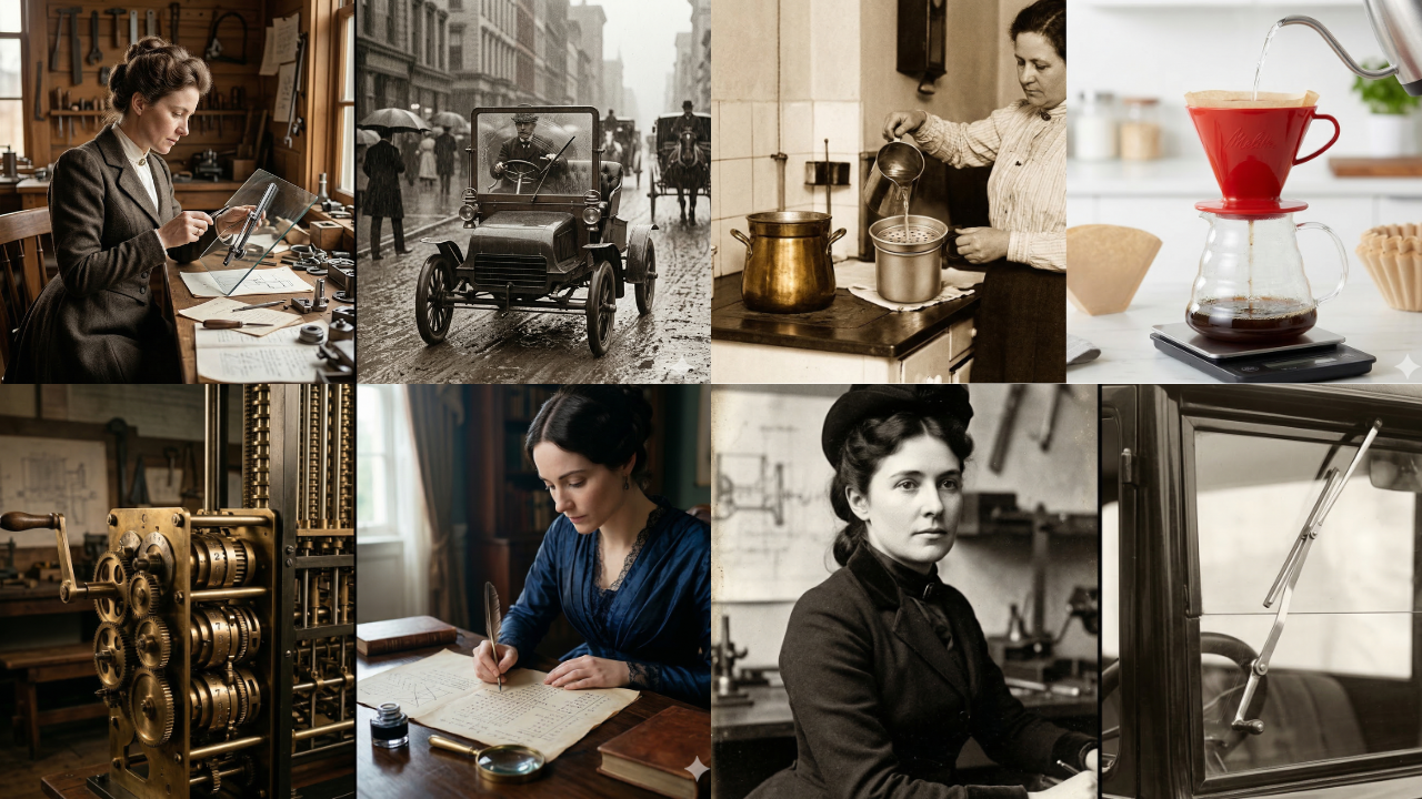 Essential things that were actually invented by women