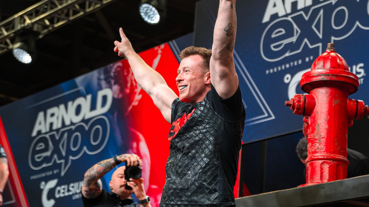 #TheMoment a Canadian became the world's strongest firefighter