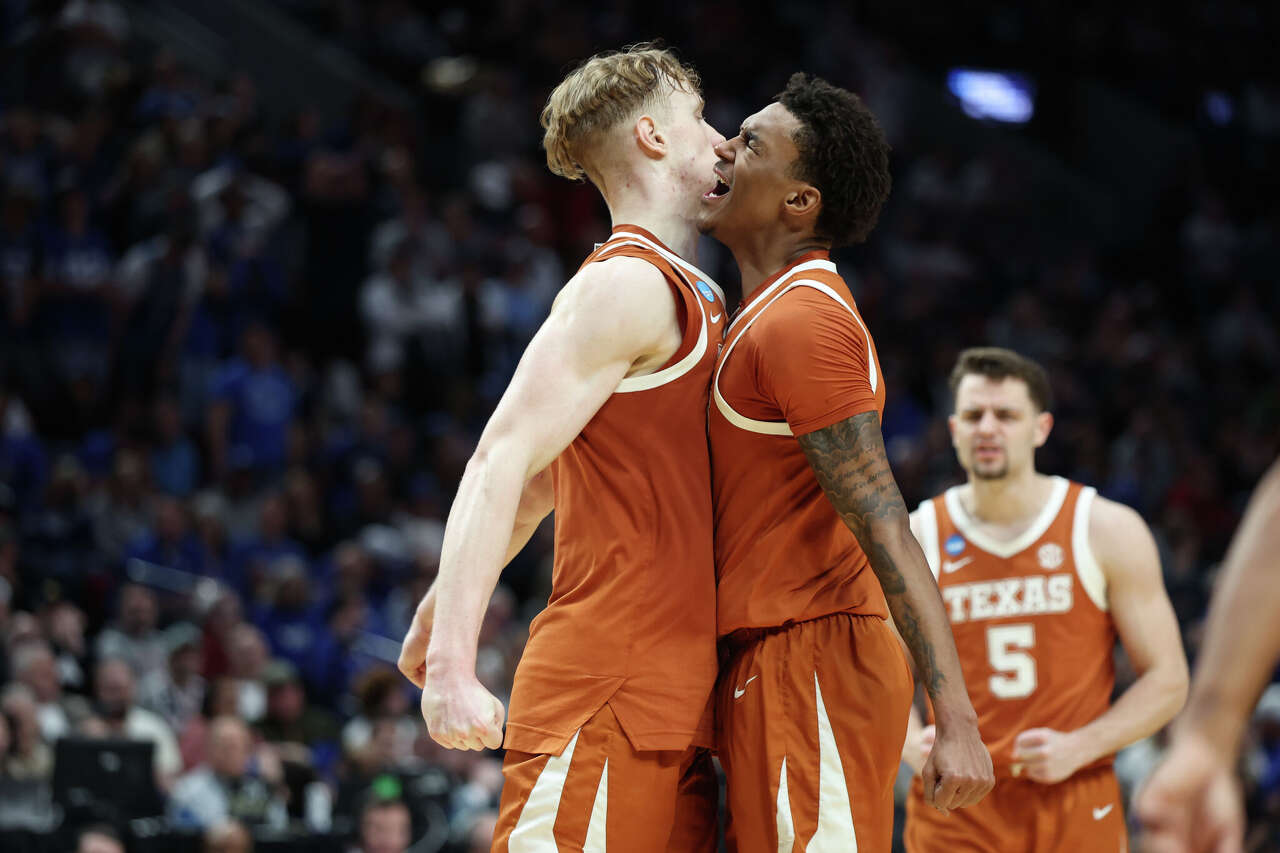 Texas upsets BYU basketball: Matthew McConaughey, UT fans celebrate ...