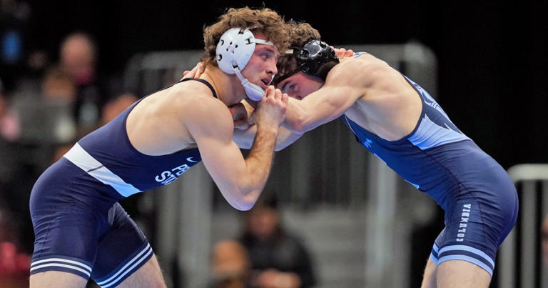 2026 NCAA wrestling championships team score standings, fun Penn State ...
