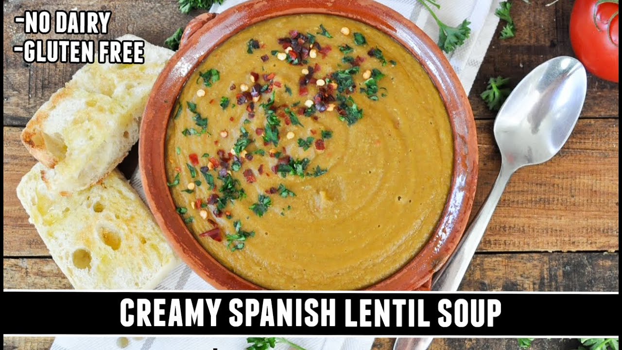 Creamy Spanish lentil soup: Heartwarming one-pot recipe
