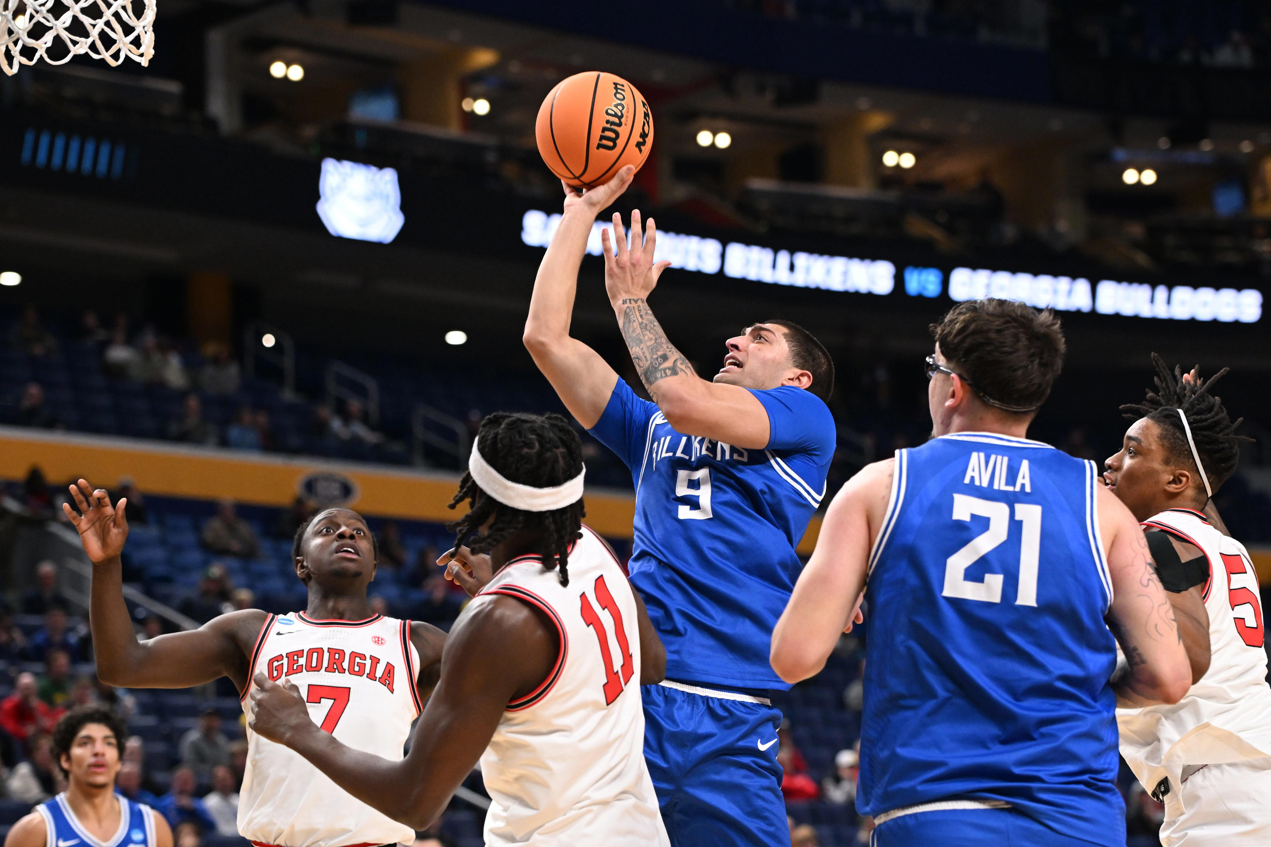 Georgia loses 102-77 in Round of 64 matchup vs. Saint Louis; reaction