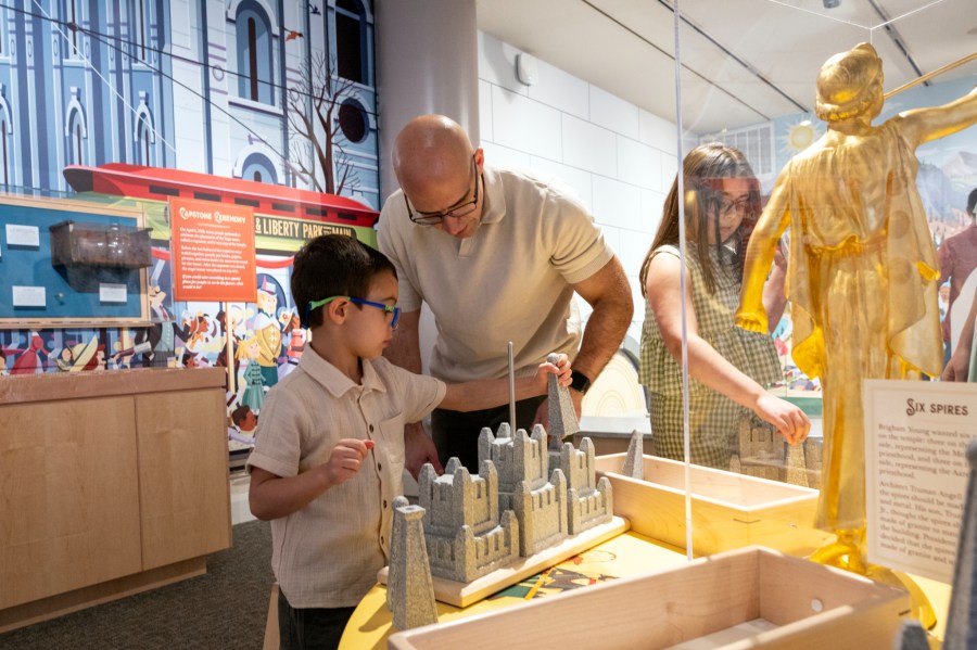 New interactive children’s exhibit on Salt Lake Temple opens at Church ...