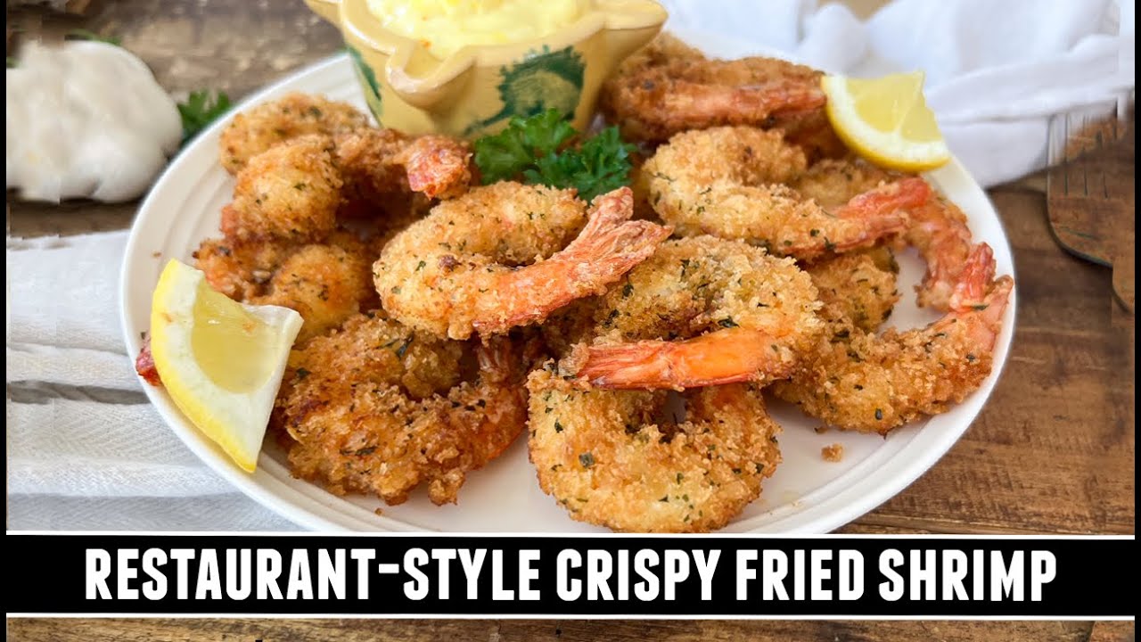 Restaurant-style crispy fried shrimp | Gambas rebozadas recipe