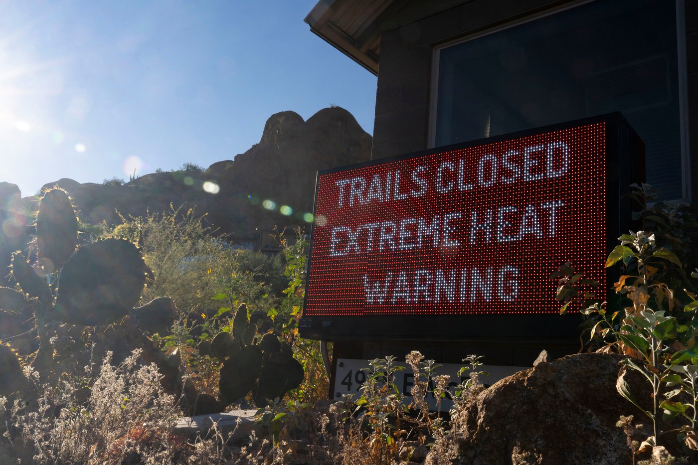 Arizona community hits 110 degrees F, the highest March temperature ...