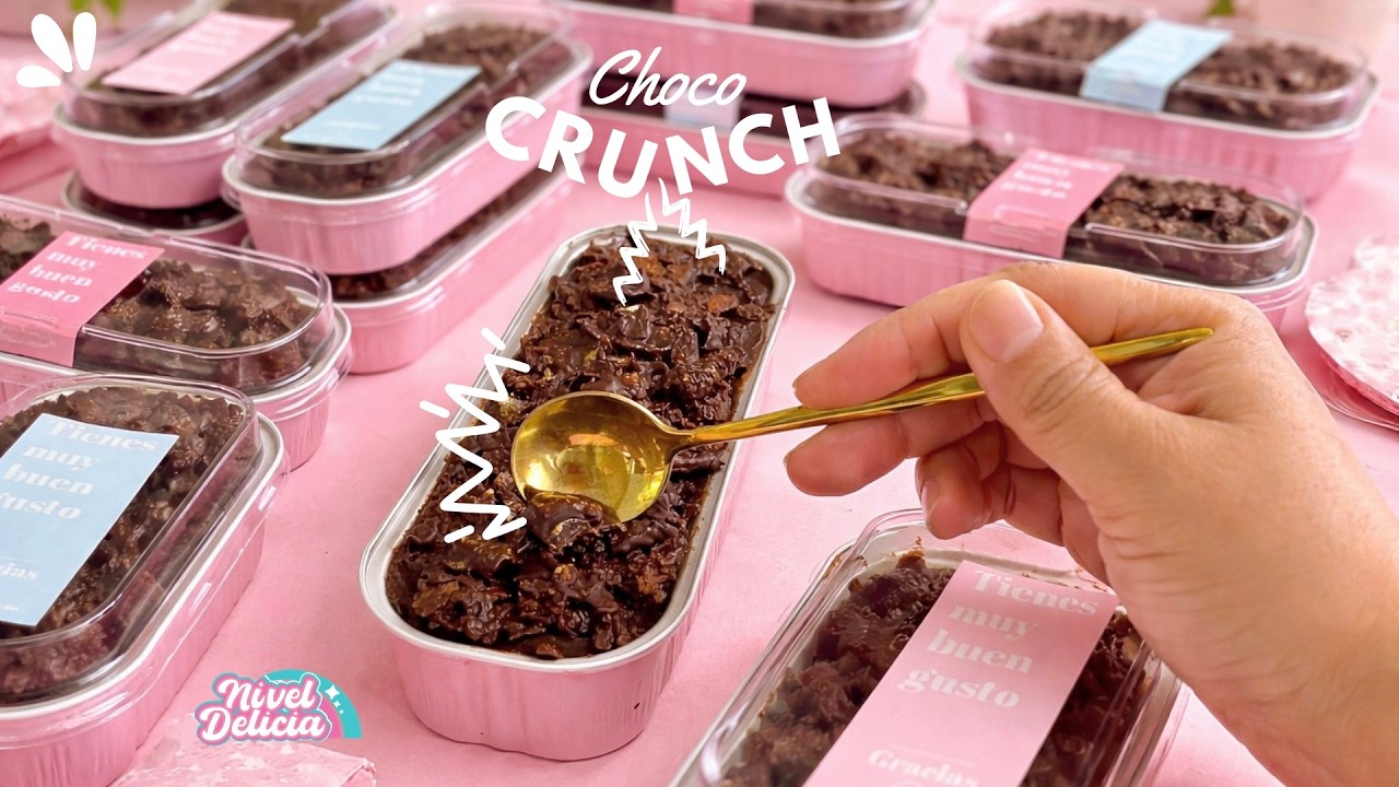 El pastel de chocolate crujiente que se vuelve viral y se agota
