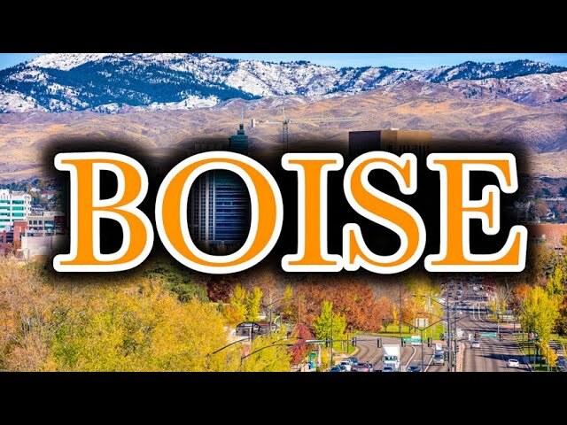 Boise, Idaho tour 4K