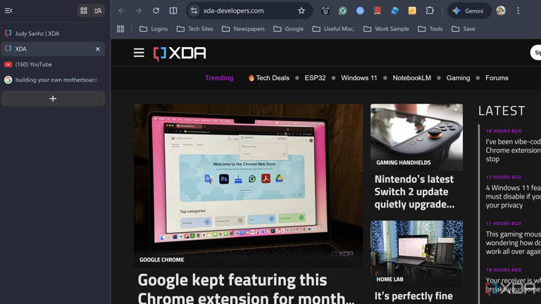 Chrome is finally getting vertical tabs, and it changes how I use the ...