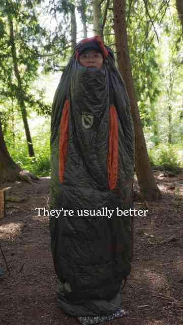 What to know before buying a quilt or sleeping bag