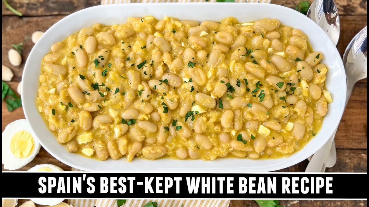 Spain’s best-kept white bean recipe: Alubias blancas en pepitoria