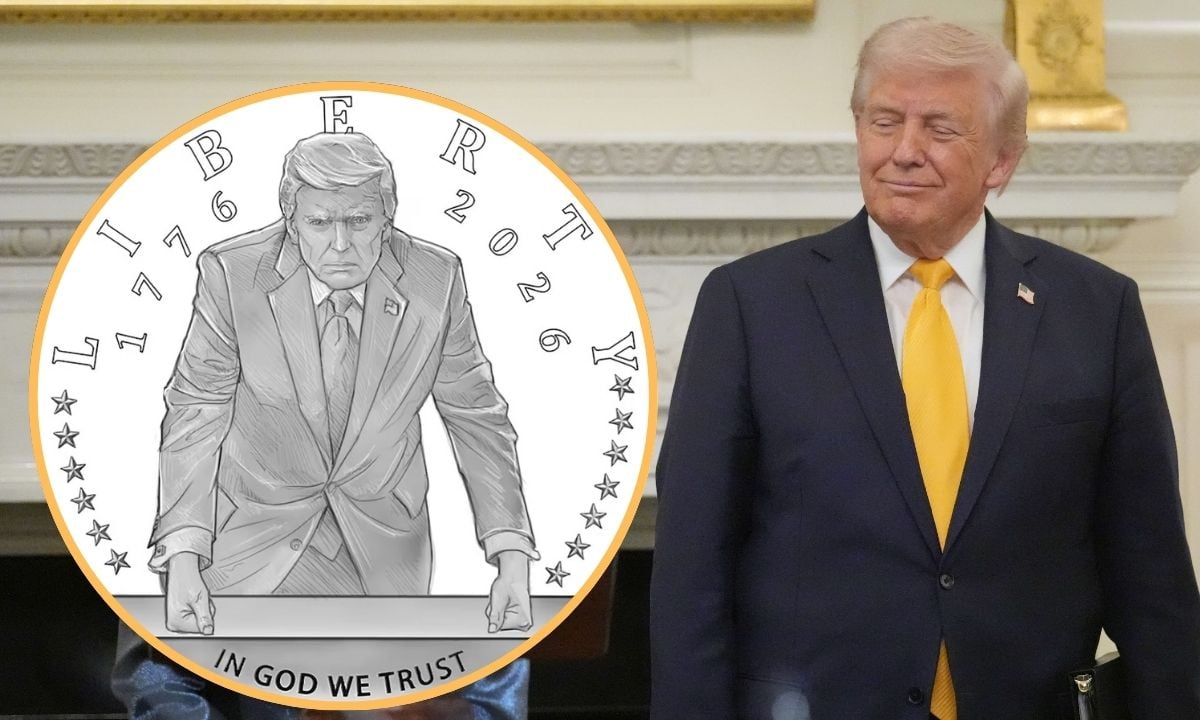 Trump eliminó los penny pero su rostro estará en una moneda de oro ...