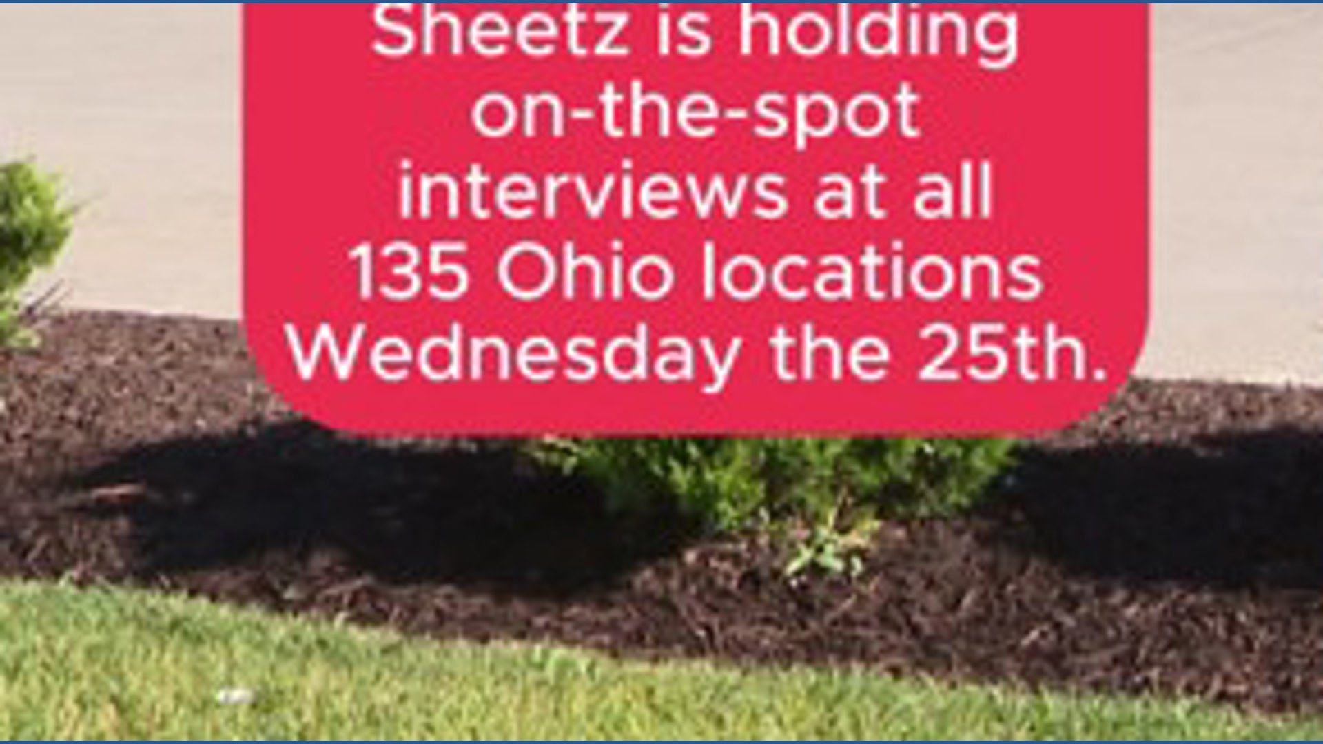 Sheetz conducting on-the-spot interviews at all Ohio locations for 380 ...