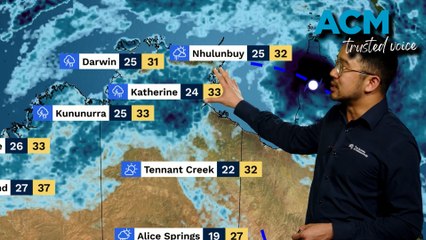 Mild to warm with a chance of showers as Tropical Cyclone hits Queensland