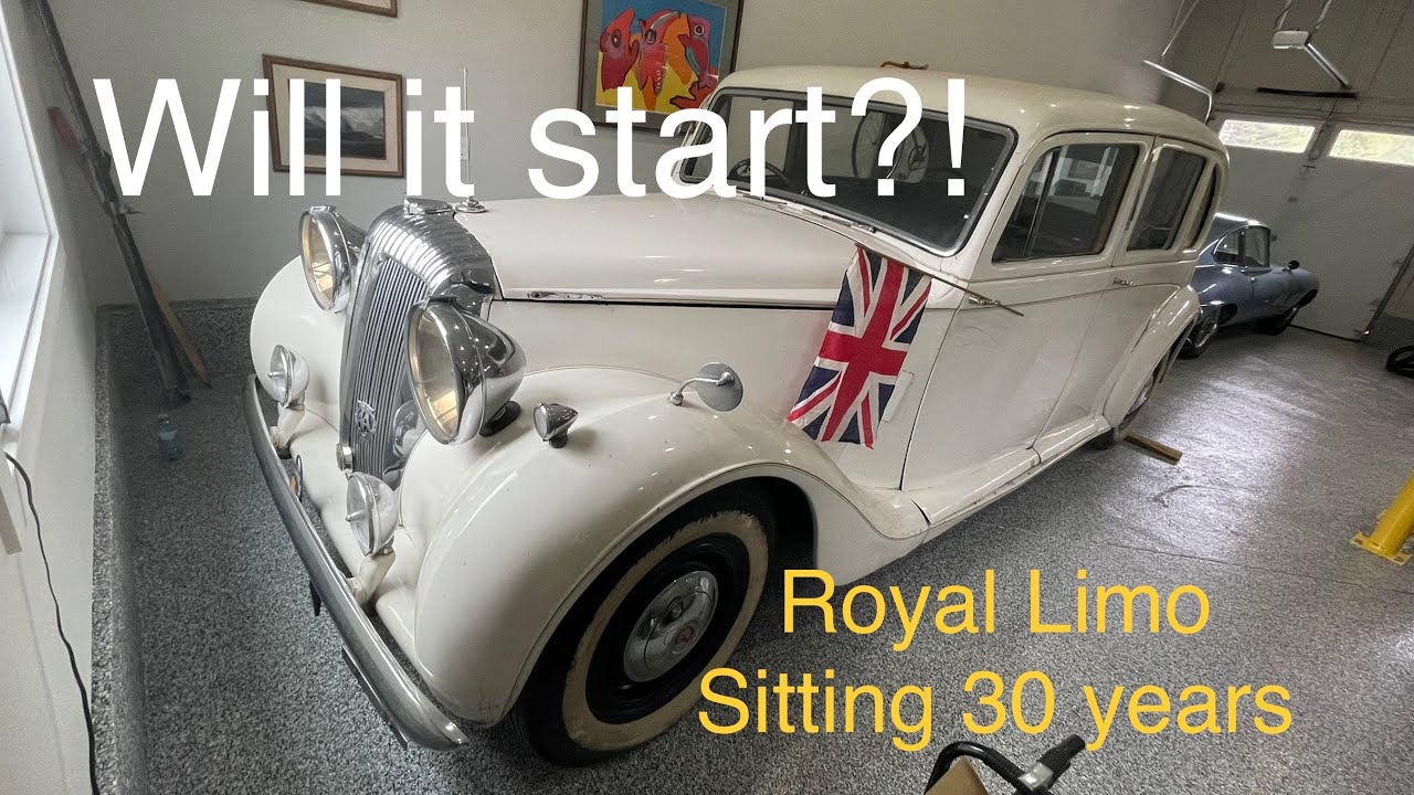 An abandoned royal limo left for 30 years gets tested to see if it ...
