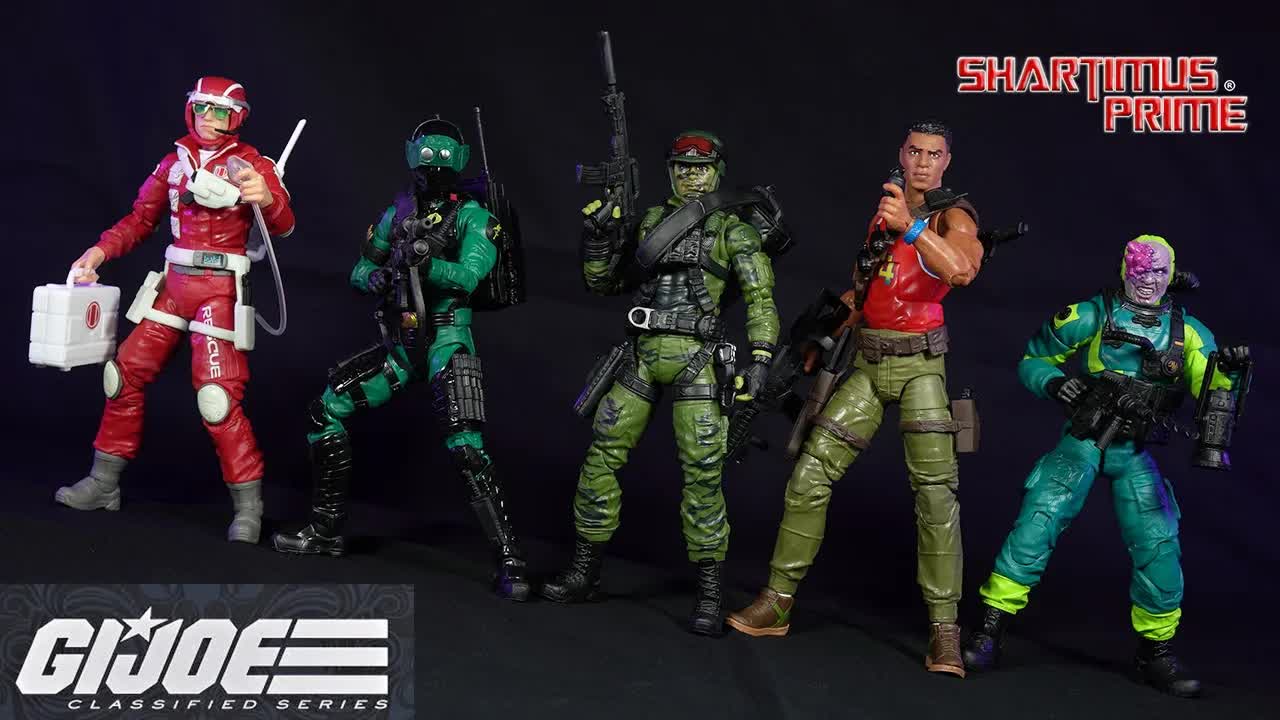 GI Joe Classified Lifeline, Big Lob, Mole Rat, Hit 'n Run, Night Viper ...