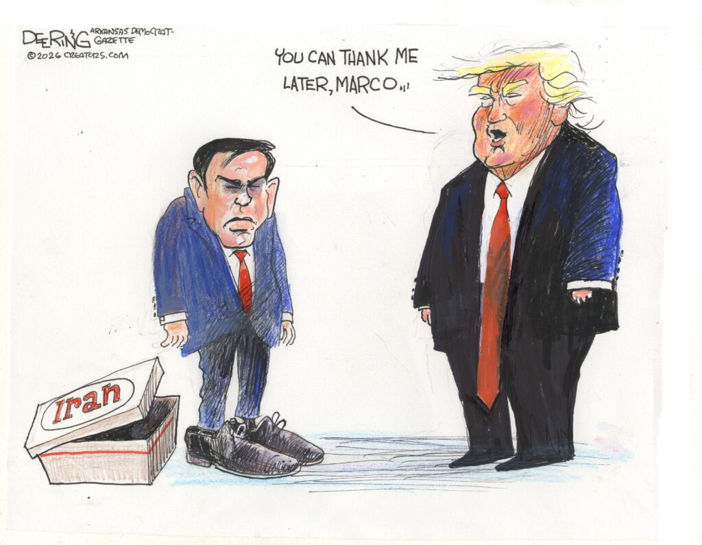 The latest syndicated political cartoons (3/20)