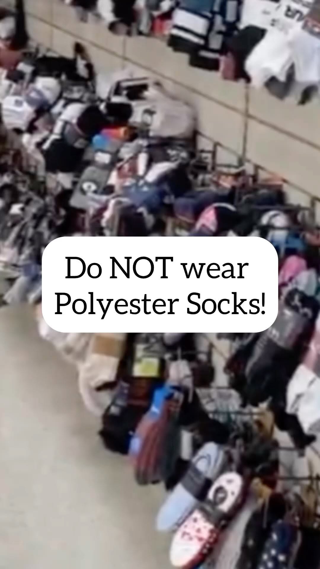Did you know polyester is treated with toxic chemicals that get ...