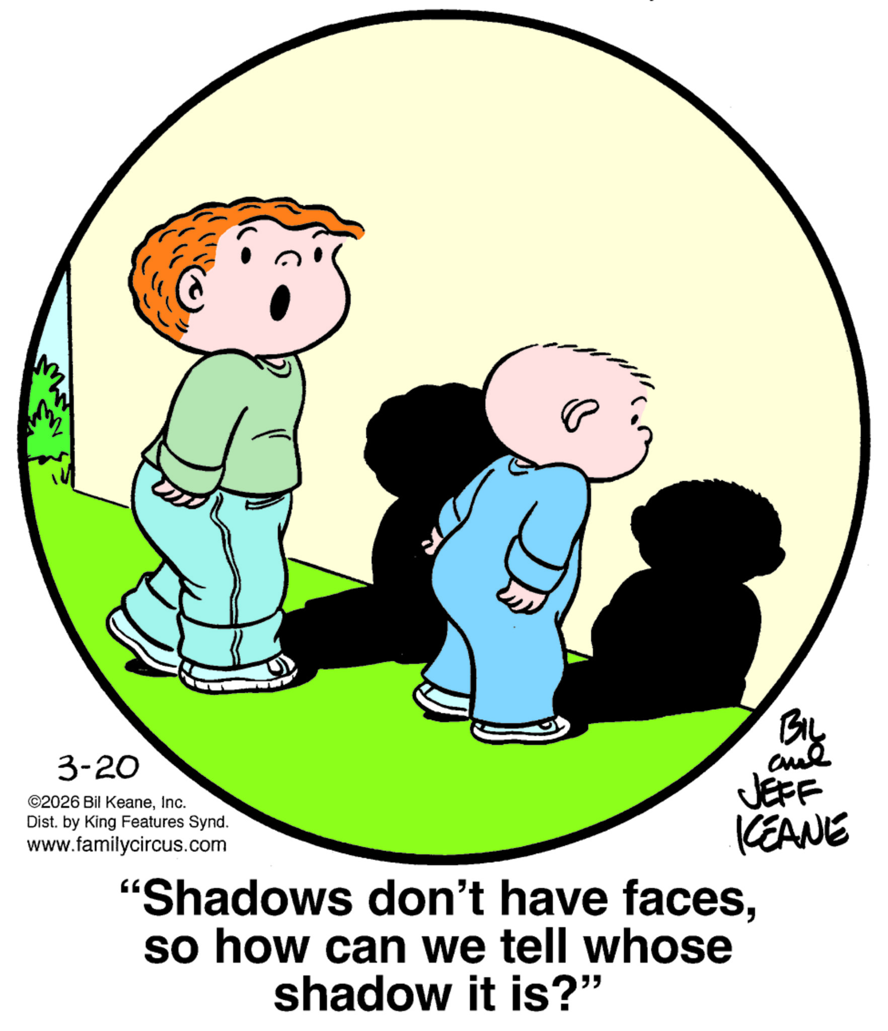 Family Circus by Bil and Jeff Keane