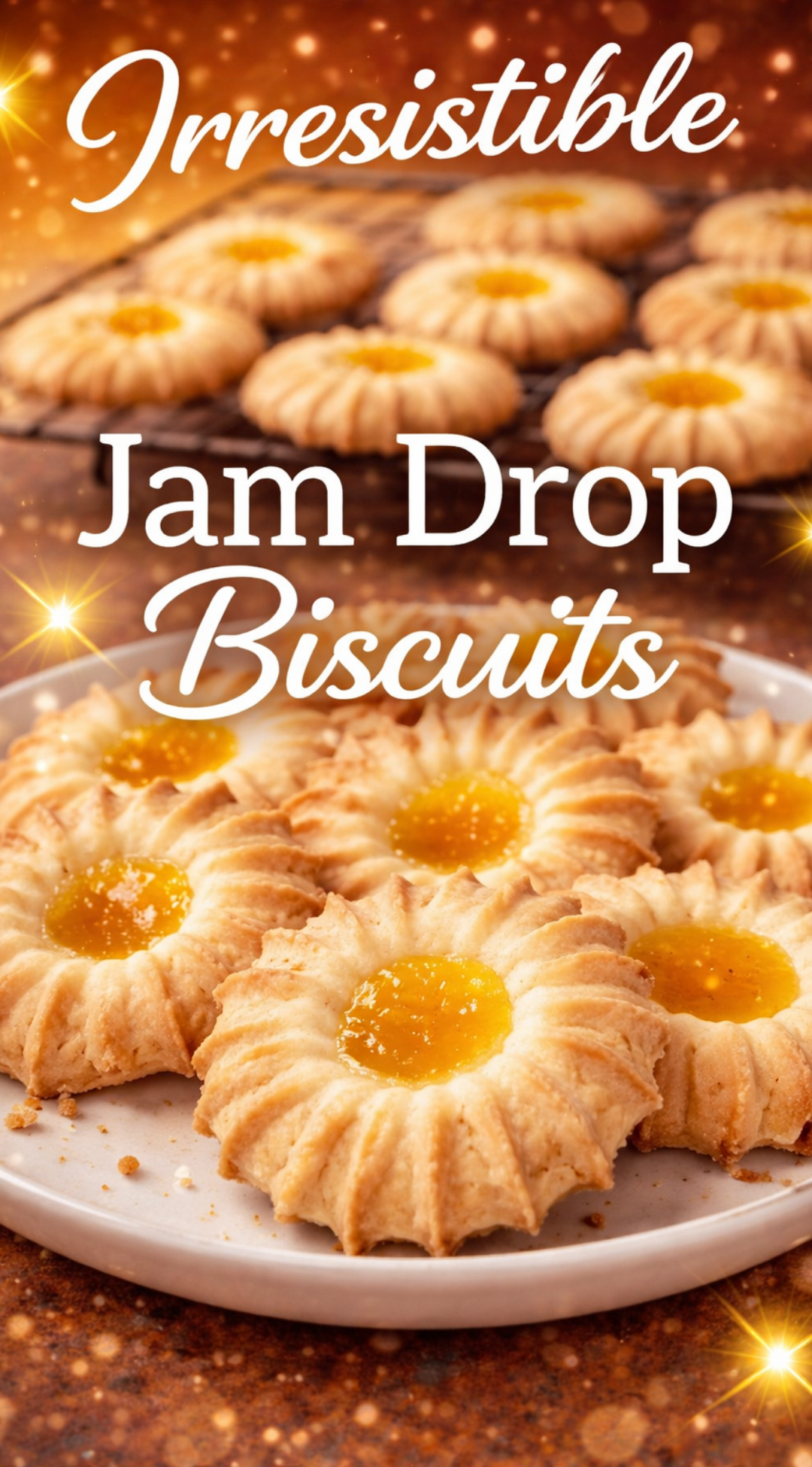 These jam drop biscuits are the sweet nostalgic treat everyone loves