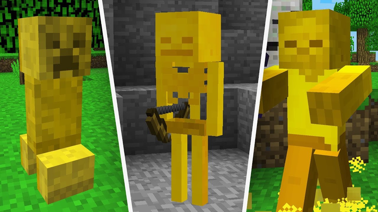 Rare golden Minecraft mobs you’ve never seen