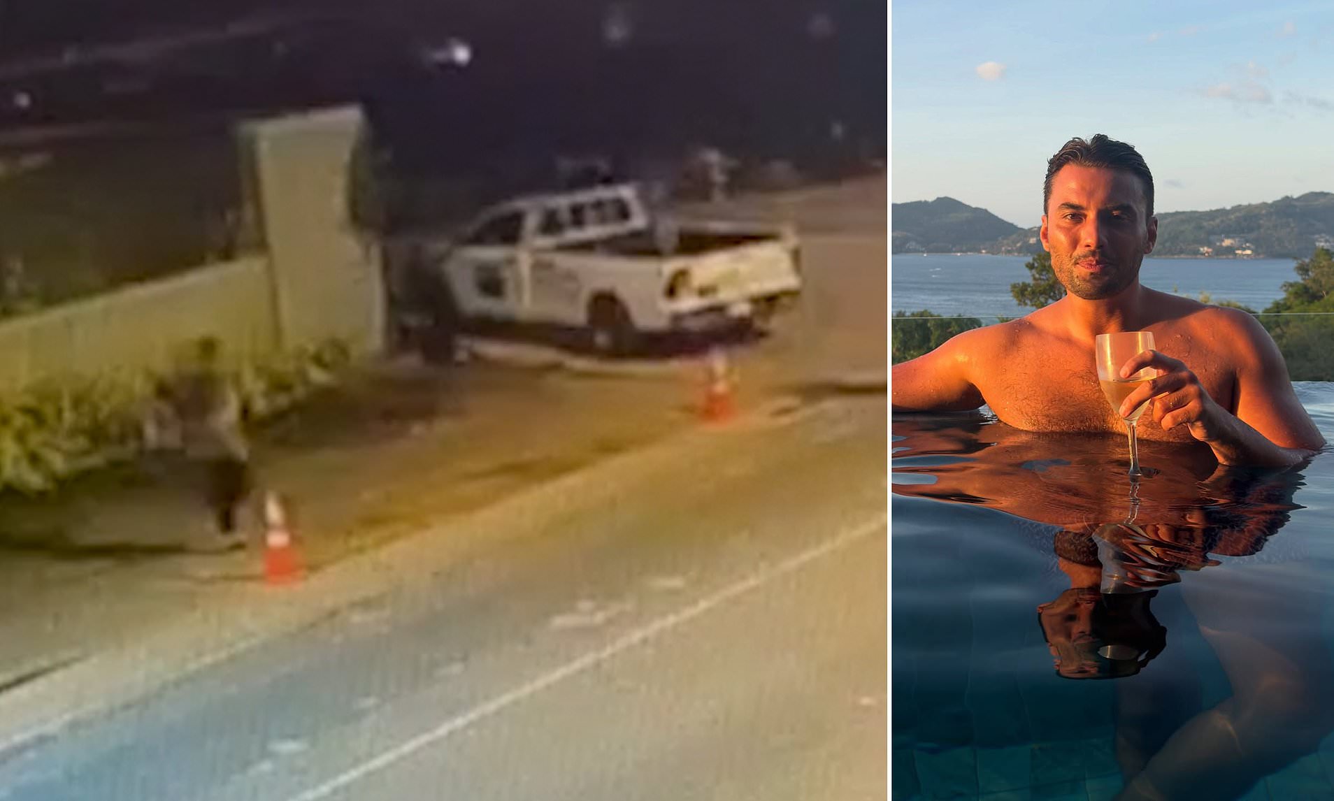Last moments of Jordan Wright show panicked TOWIE star sprinting before ...