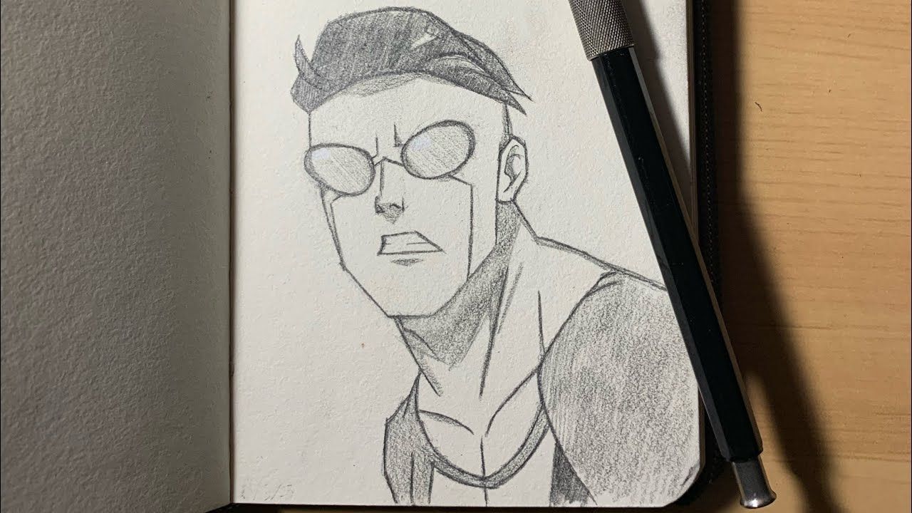 Quick sketching invincible tutorial