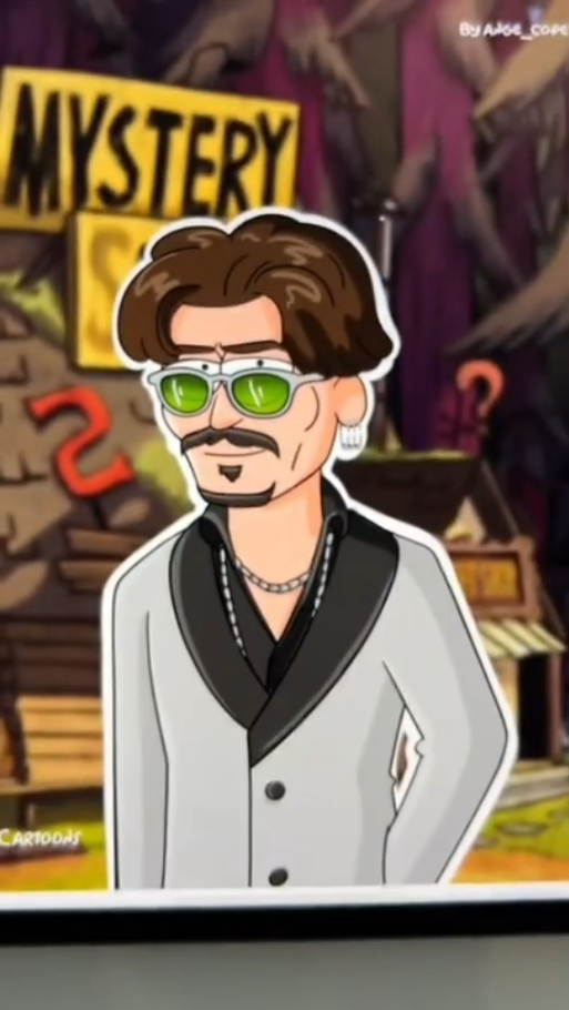 Drawing Johnny Depp with random styles — the results surprised me