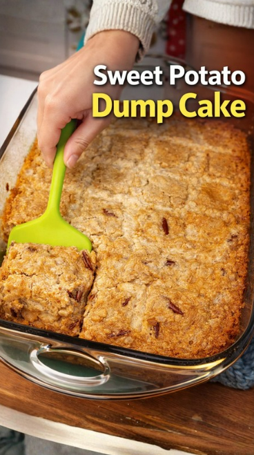 The sweet potato dump cake that always steals the show