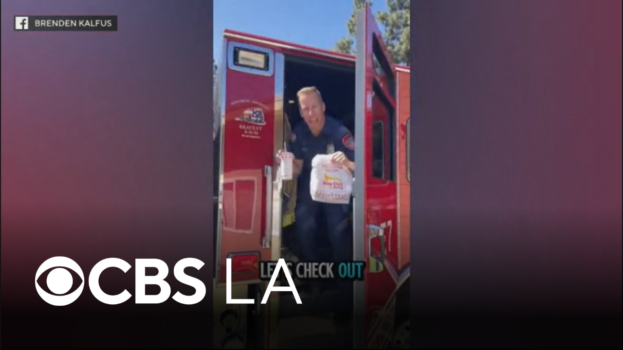 Anaheim firefighter teases so-called firefighter style burger at In-N-Out