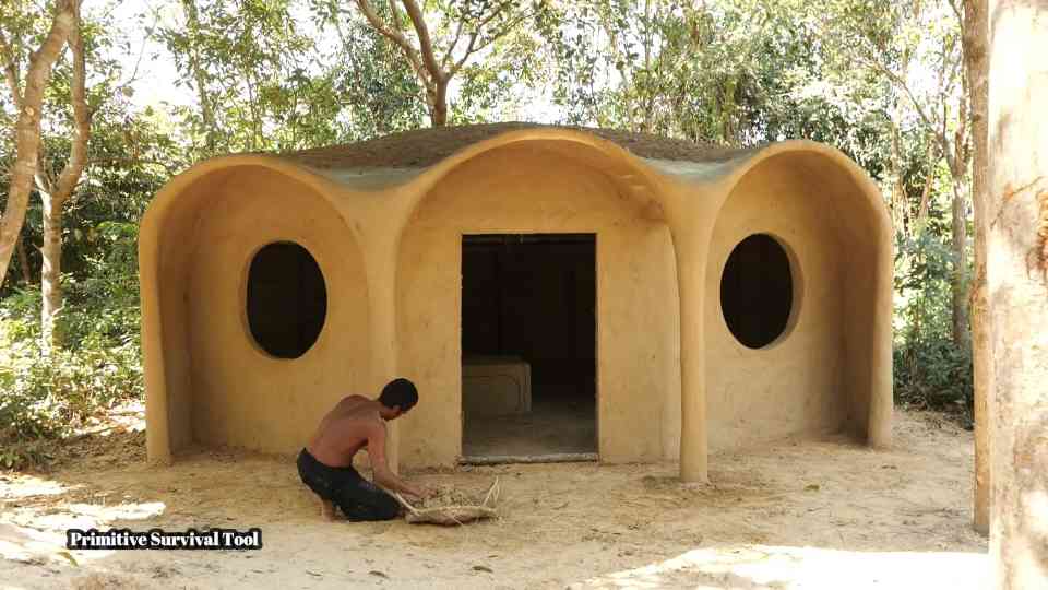 We turned dirt into a hobbit villa… somehow