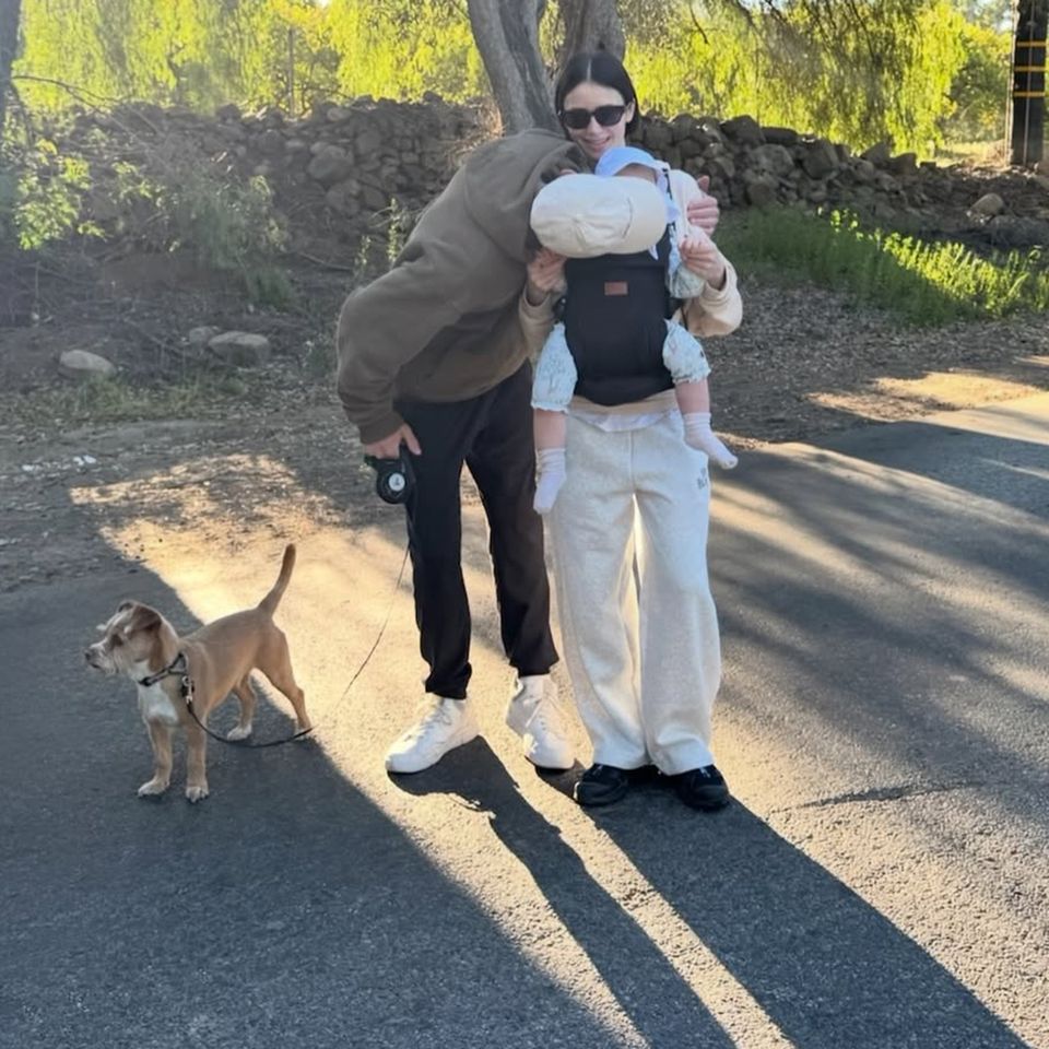 Lily Collins celebrates her 37th birthday with her husband and daughter ...