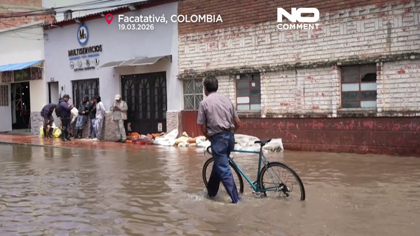 Colombia: Torrential rain triggers severe flooding in Facatativá, over ...