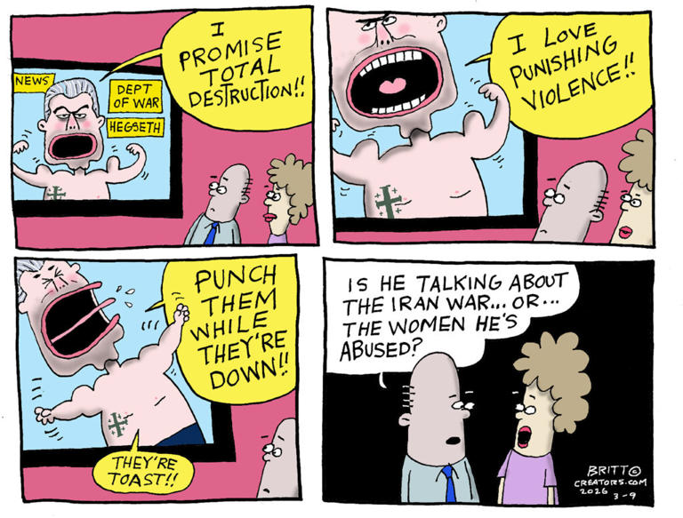 The latest syndicated political cartoons (3/20)
